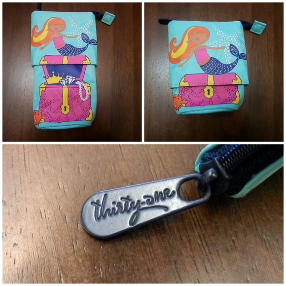 thirty-one Kitchen | Mermaid Expands Washable Snack Bag 3 | Poshmark